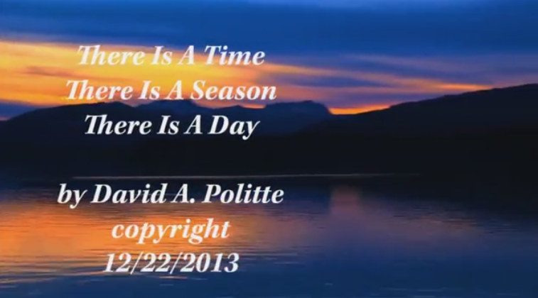 There is a Time - NetHugs.com