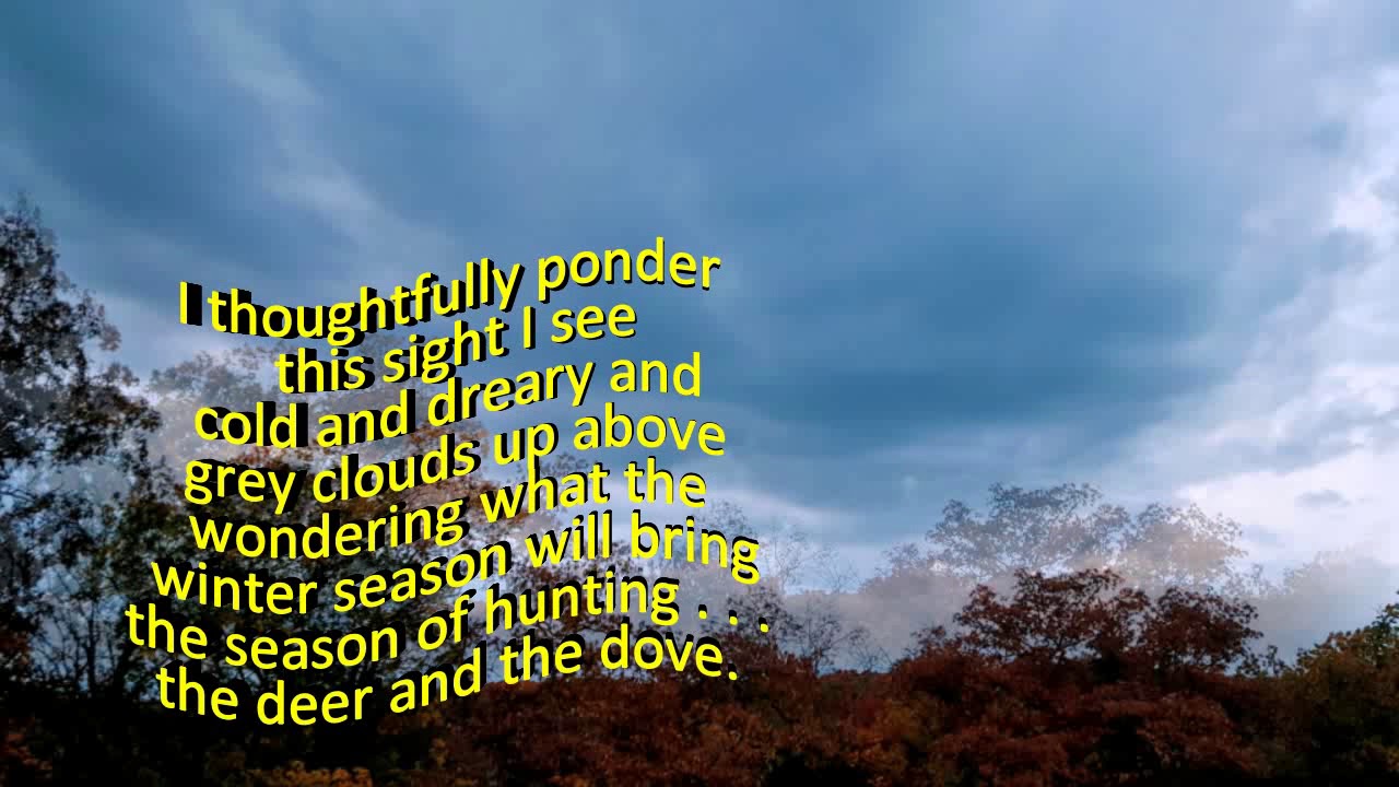 Goodbye Autumn - NetHugs.com