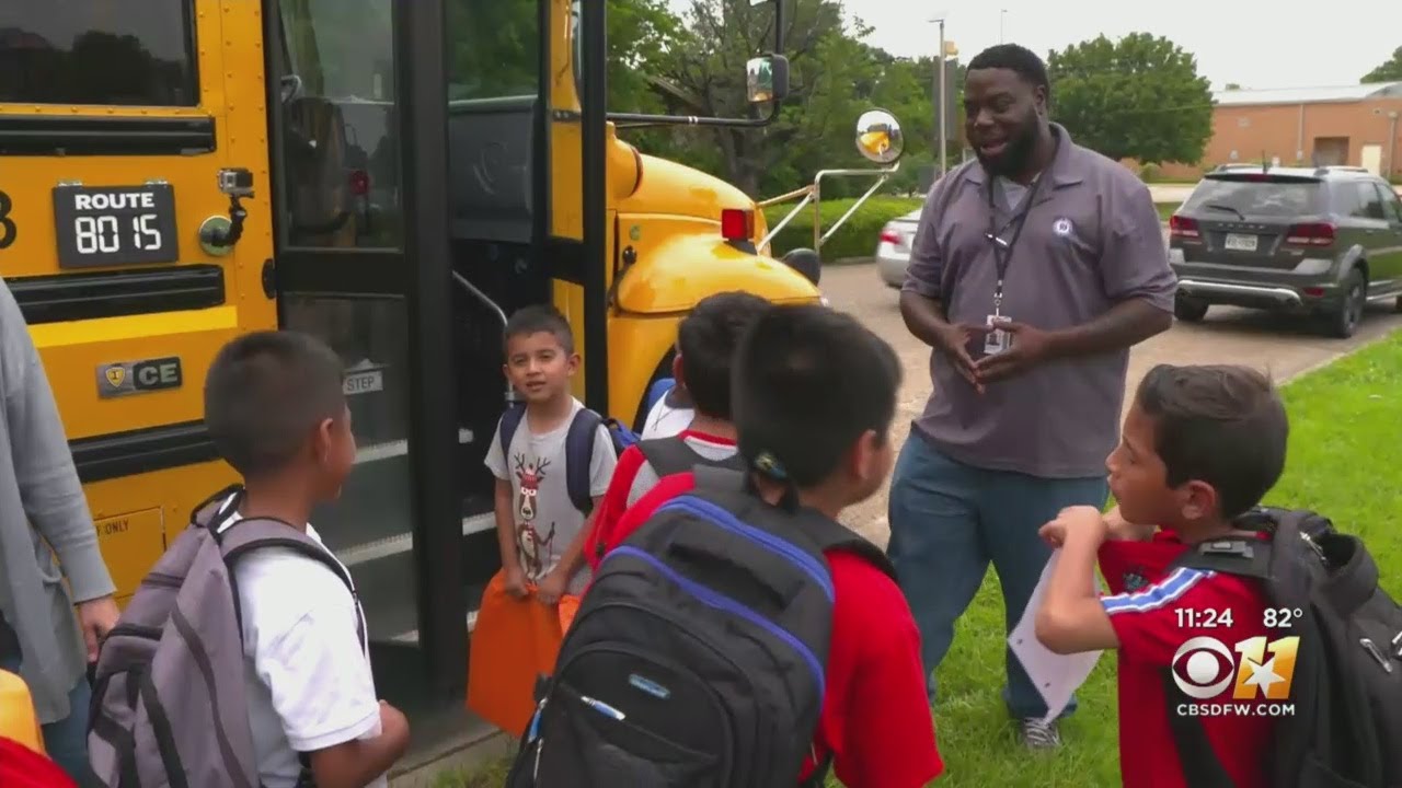 Dallas School Bus Driver Inspiring Students One Ride At A Time ...